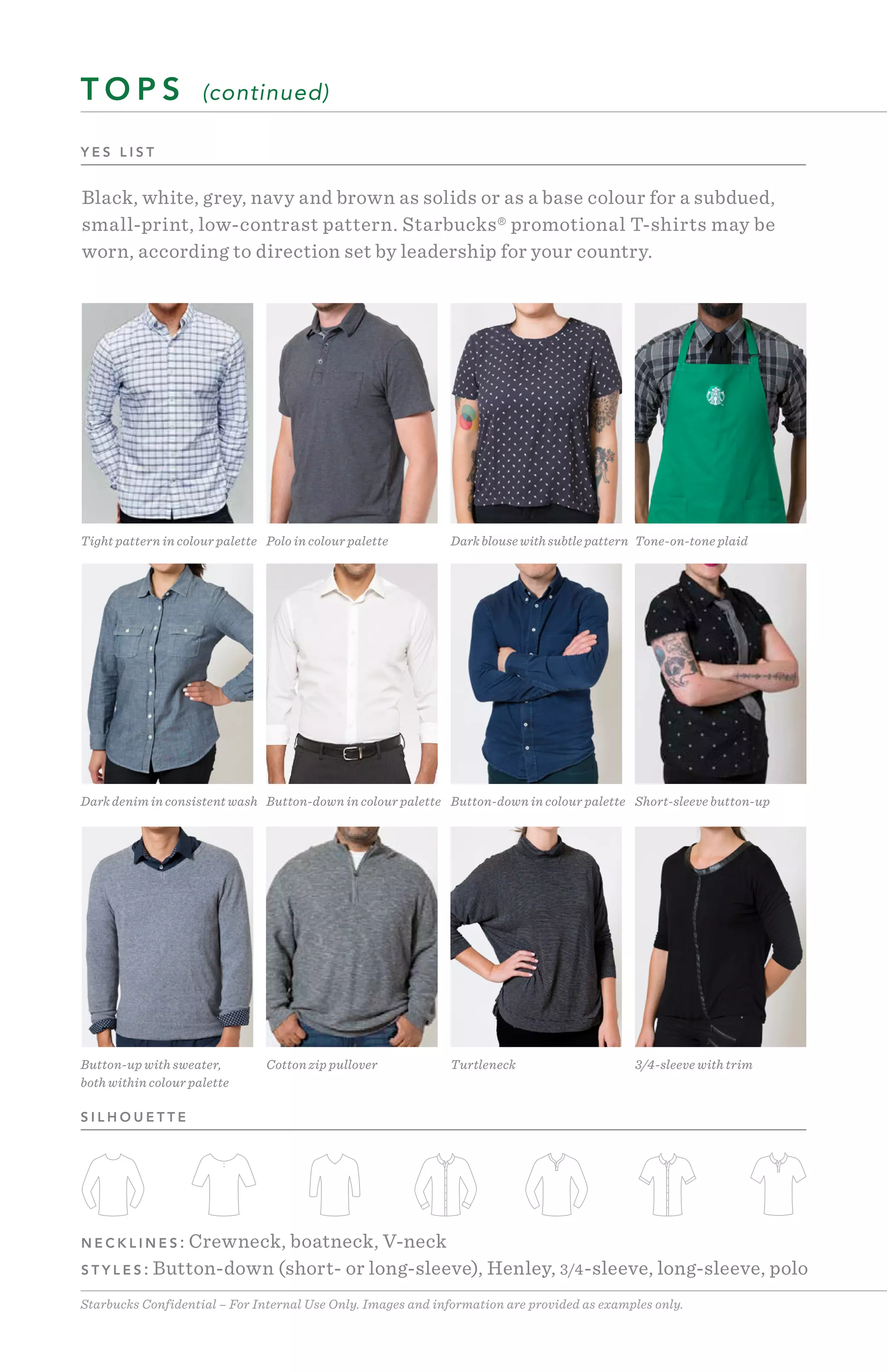 Lookbook Starbucks - Dress Code | PDF