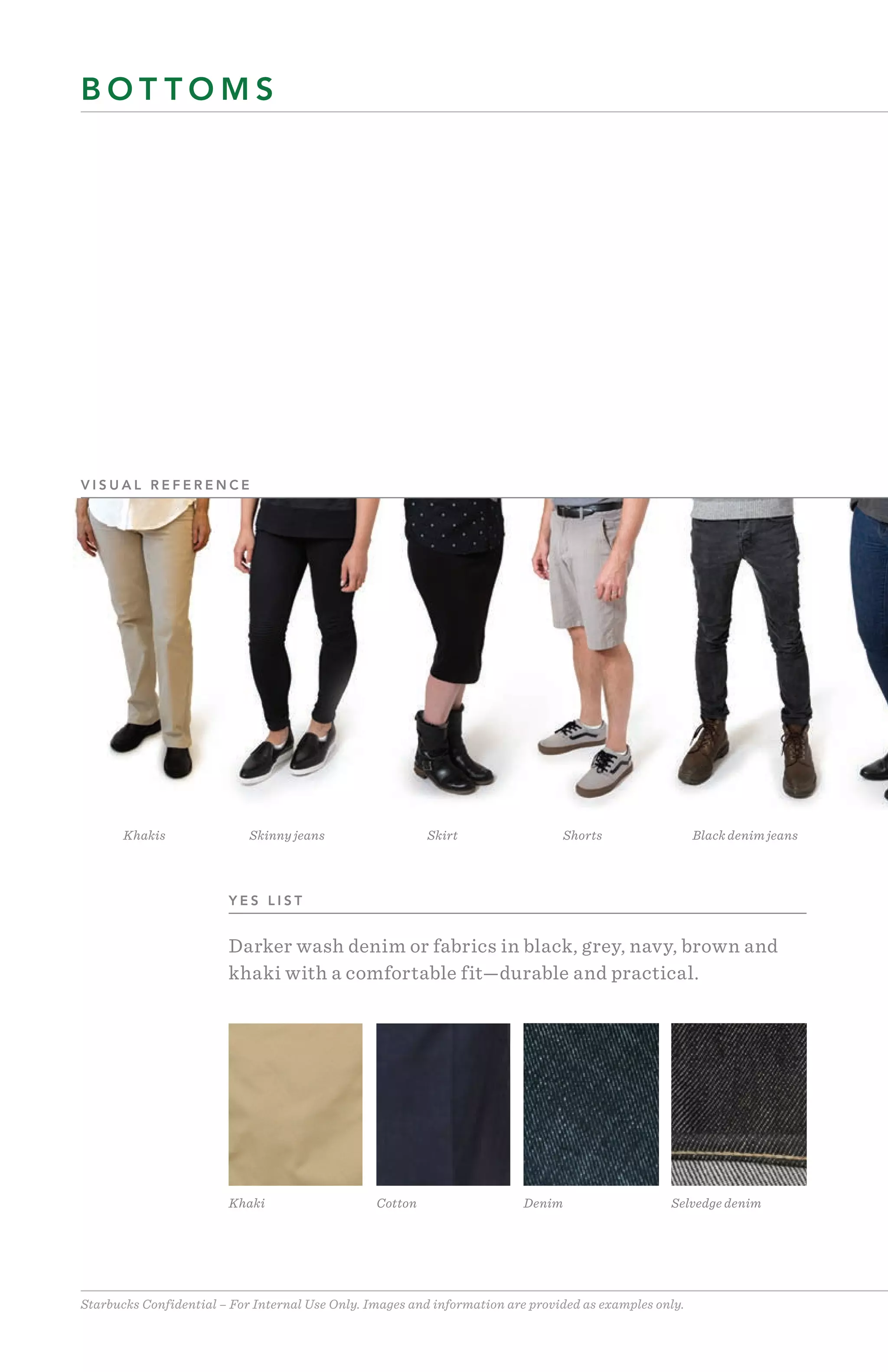 Lookbook Starbucks - Dress Code | PDF