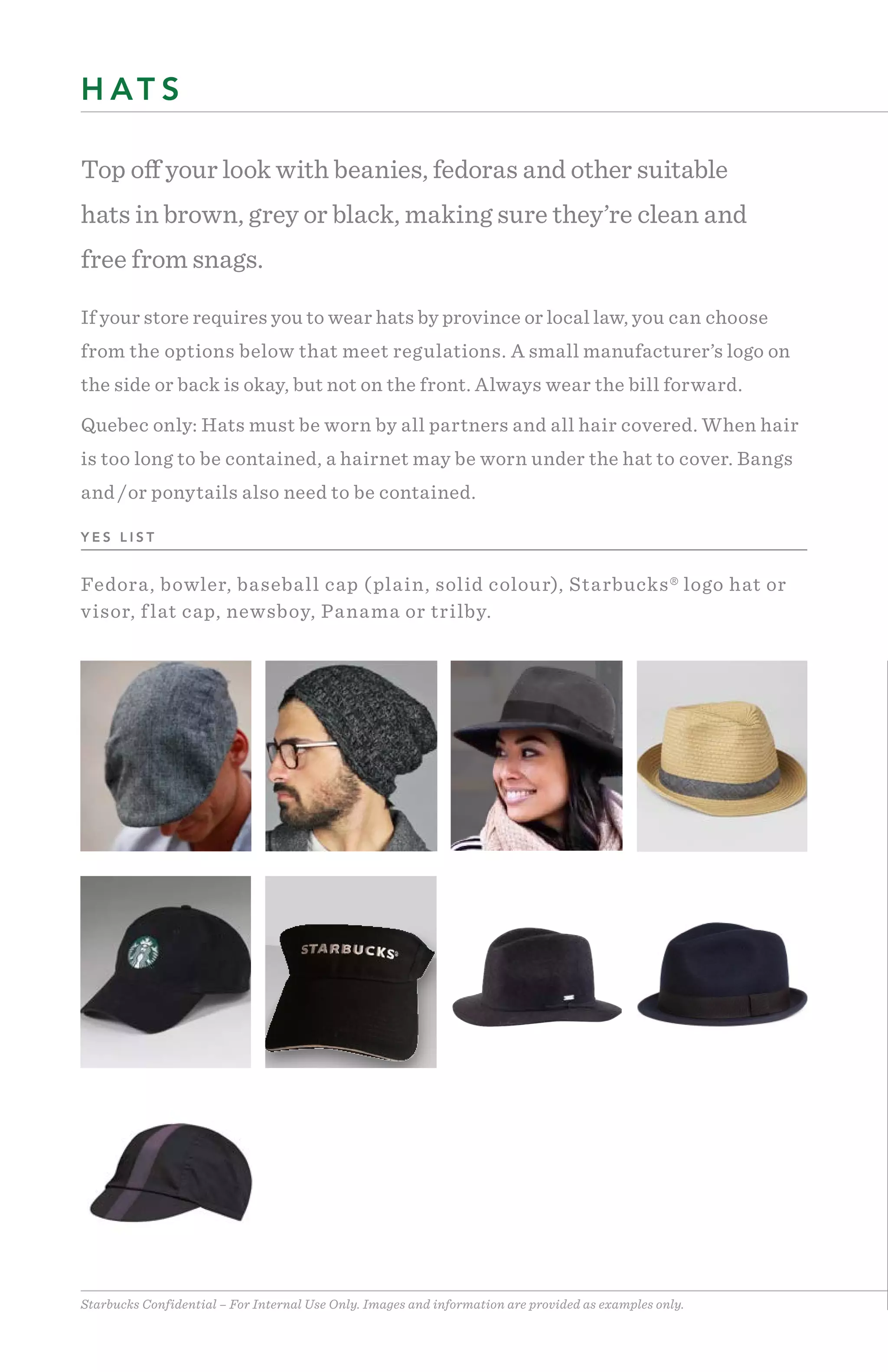 Lookbook Starbucks - Dress Code | PDF