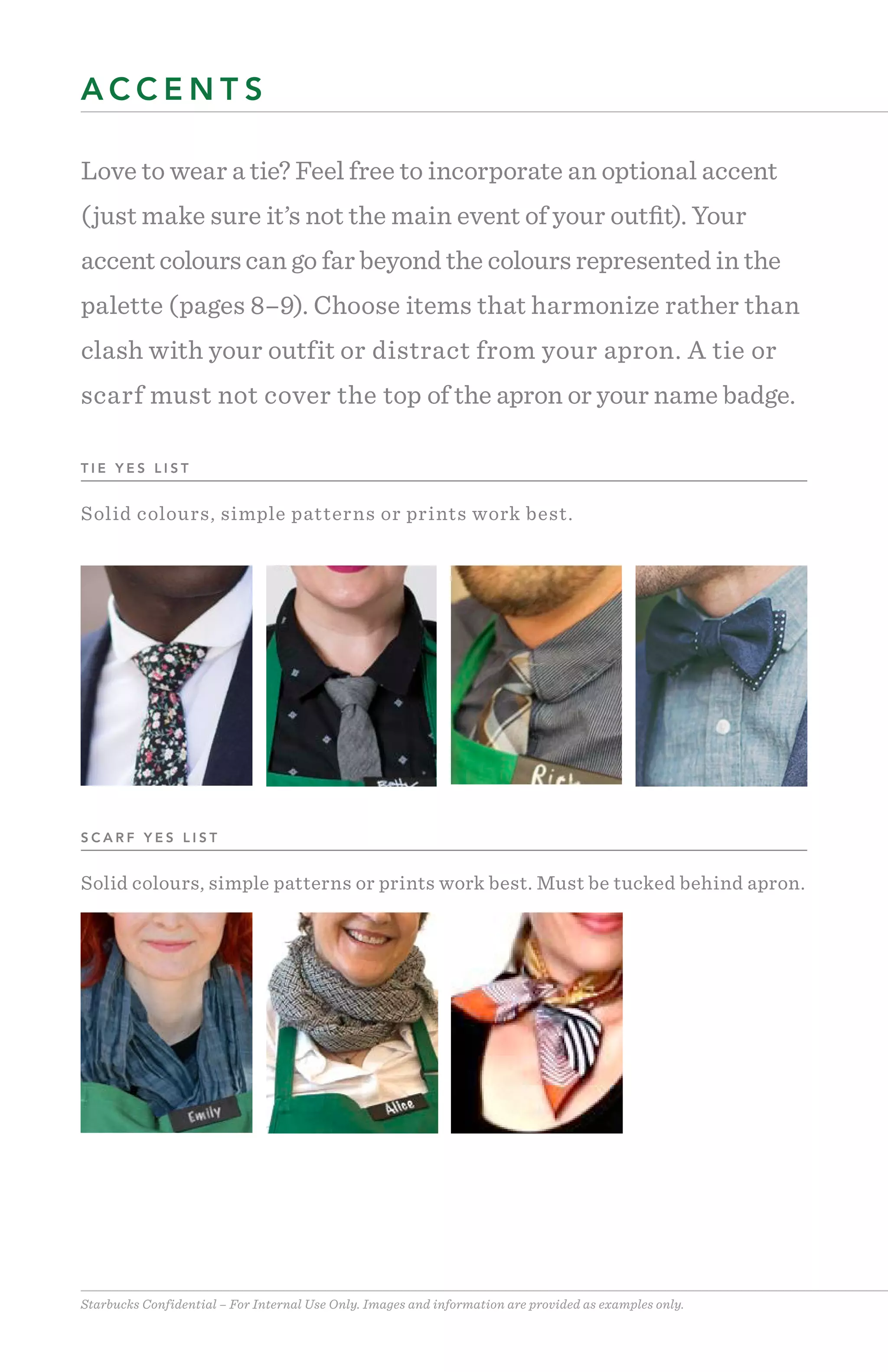 Lookbook Starbucks - Dress Code | PDF