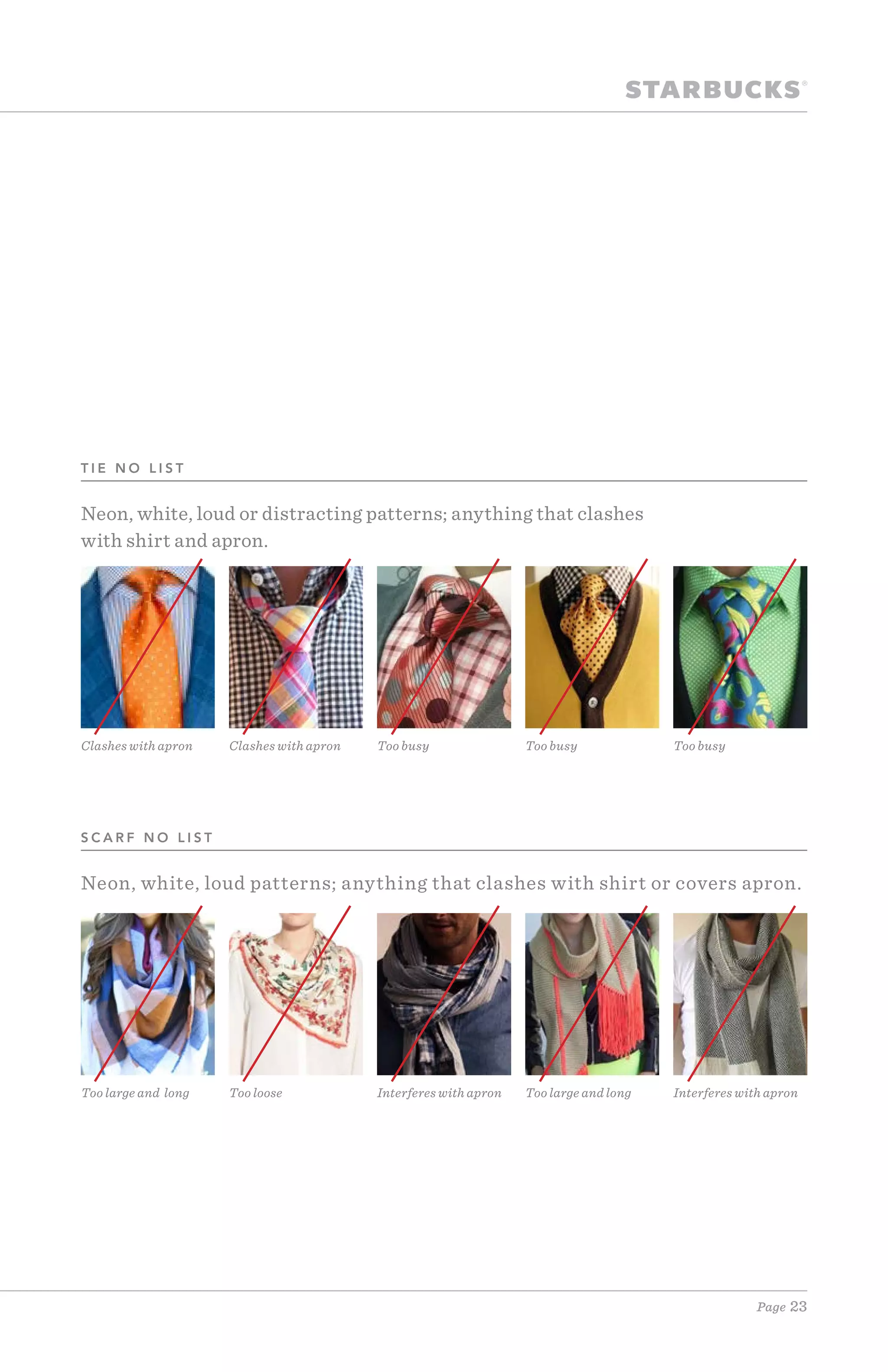 Lookbook Starbucks - Dress Code | PDF