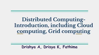 Distributed Computing | PPT