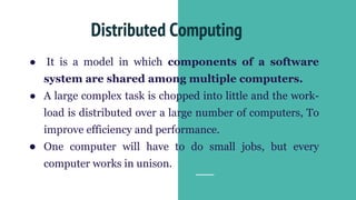 Distributed Computing | PPT