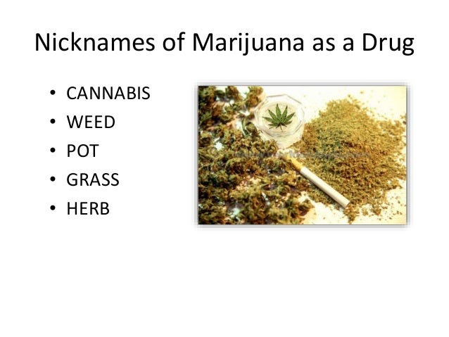 Weed Nicknames