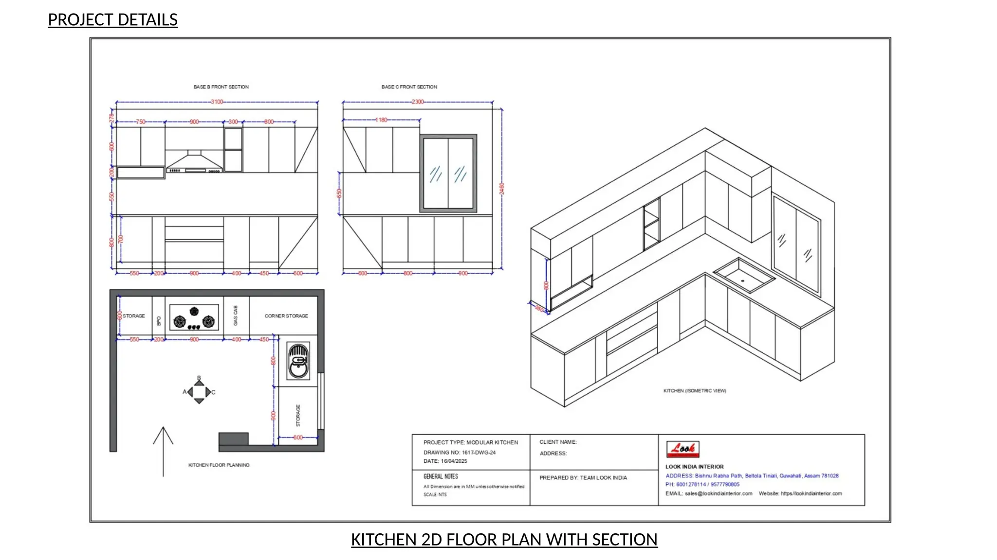 Interior Presentation with 3D drawing an | PPT