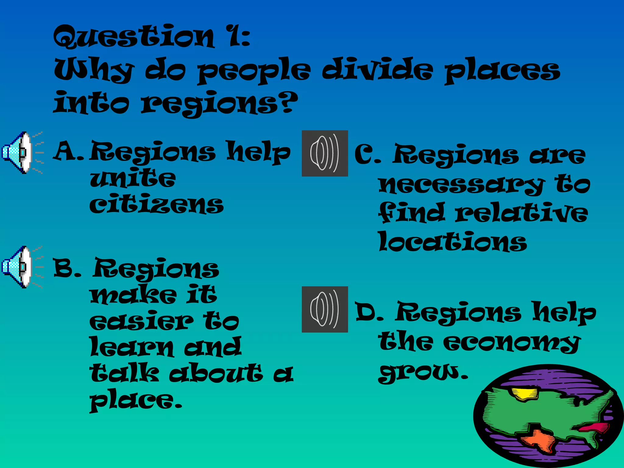 Looking at regions (social studies) | PPT | Geography | Science
