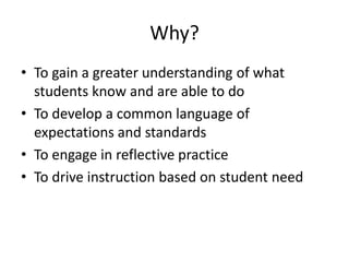 Looking at student work | PPTX