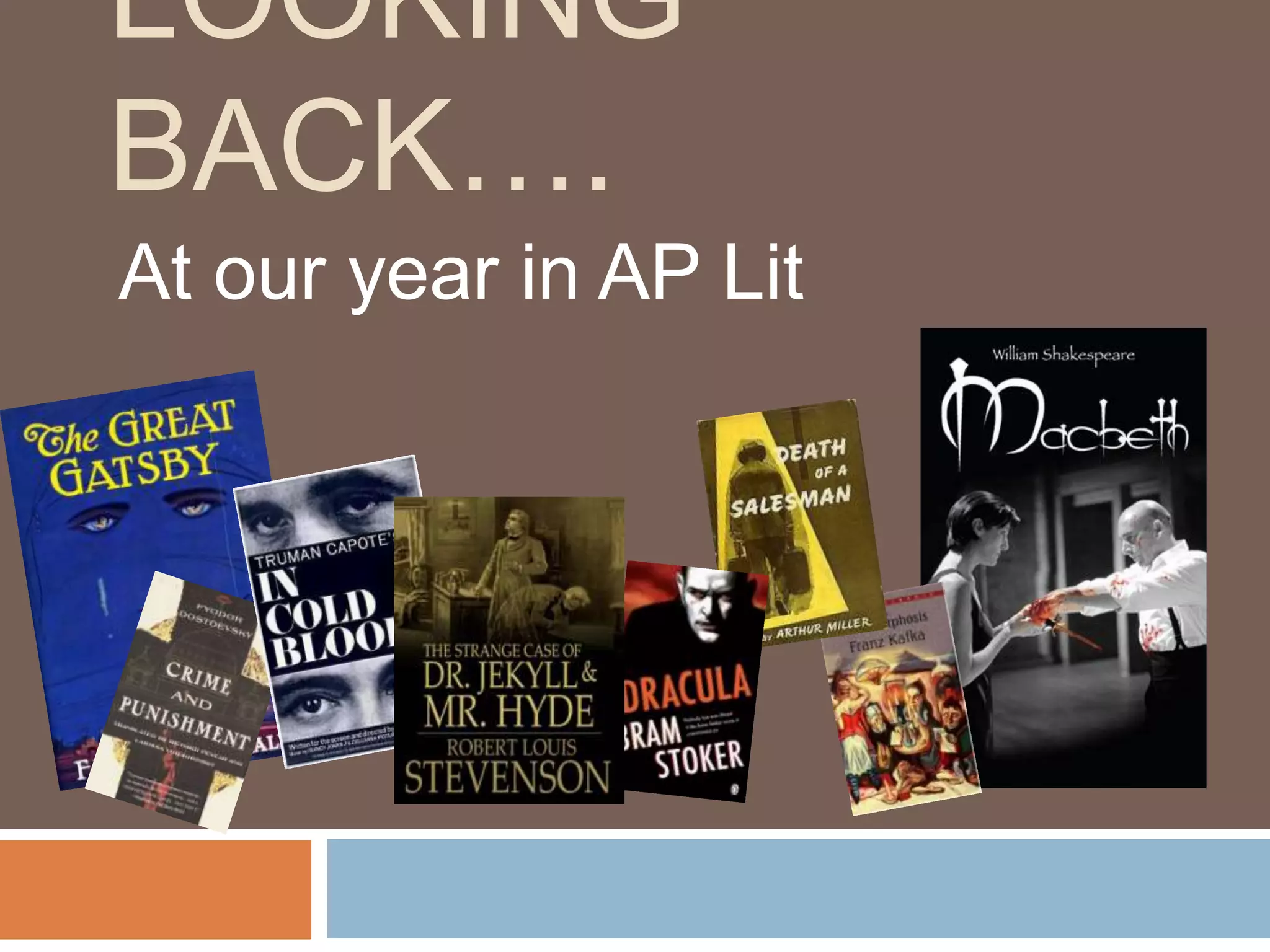 Looking back, Gatsby. | PPSX