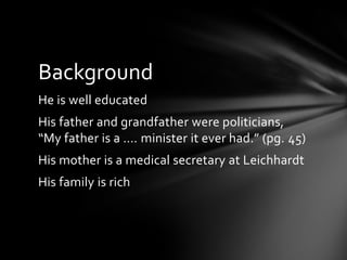 Looking for Alibrandi character profiles | PPTX