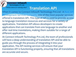 Looking for Backend Rest API Development Service and Dev Team | PPT