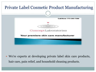 Looking For Private Label Manufactures for Stability & Safety of Your Products! | PPT