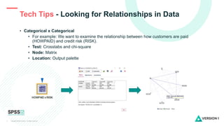 Looking for Relationships in Data in IBM SPSS Modeler.pptx