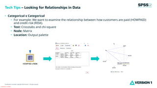 Looking for Relationships in Data in IBM SPSS Modeler.pptx