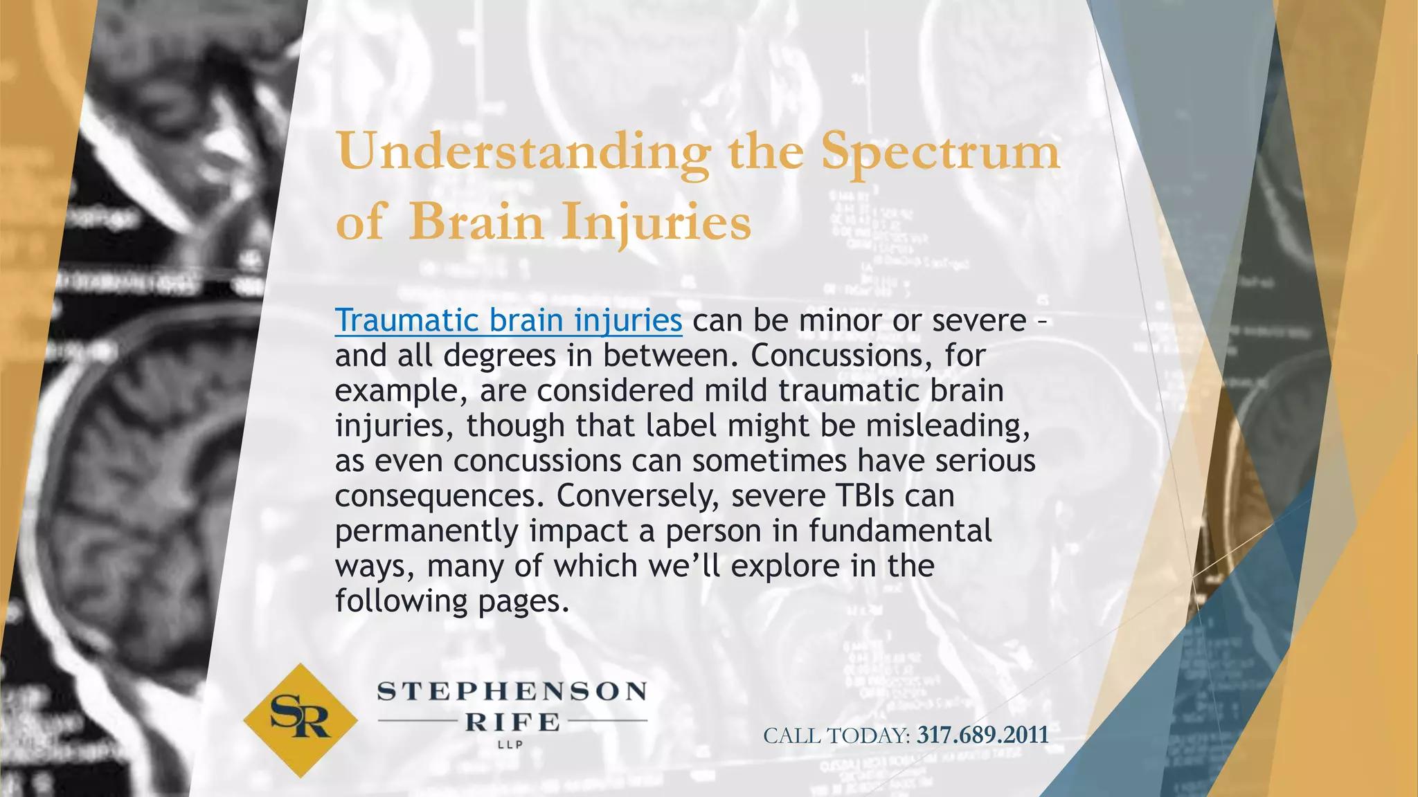 TBI Signs After a Crash | PPTX