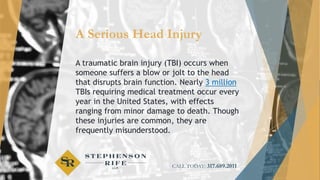 TBI Signs After a Crash | PPTX