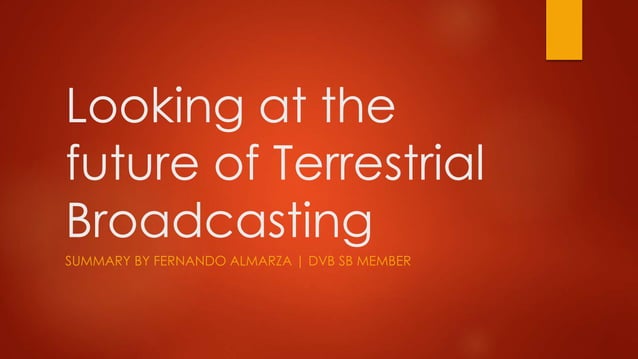 Looking future broadcast (1) | PPT