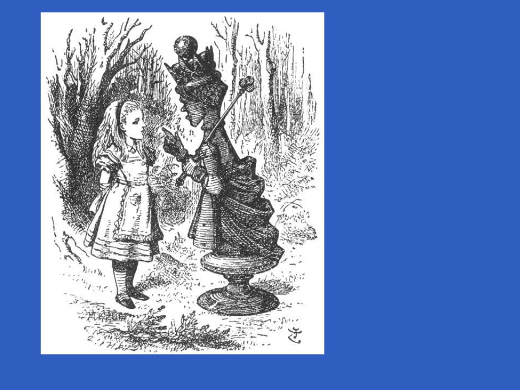 John Tenniel's Through the Looking-Glass - illustrations
