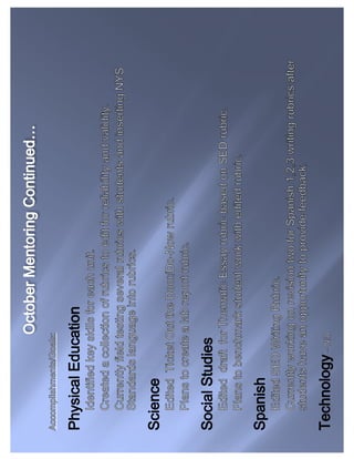 Looking Through the Lens of Rubrics | PPT