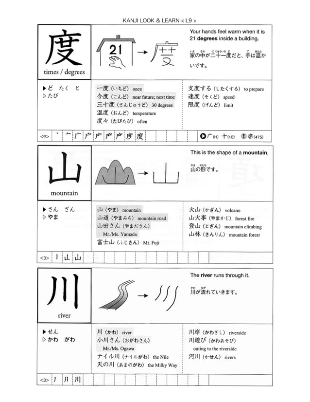 JBP-2 / L9 / Kanji Look & Learn | PDF | Asia Travel | Travel Locations