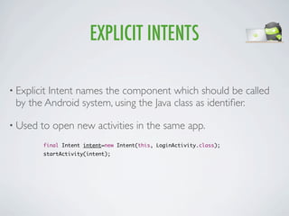 Intents are Awesome | PPT