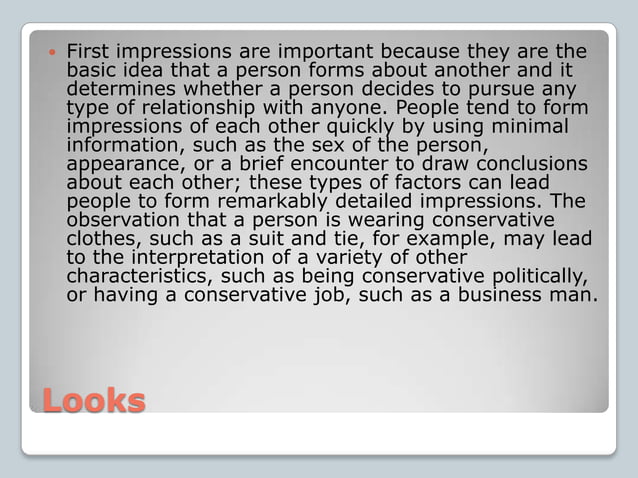 Looks vs personality me | PPTX