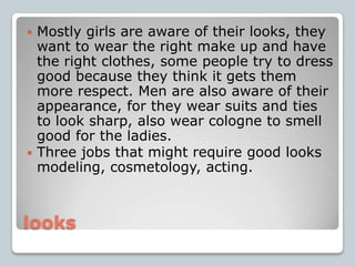 Looks vs personality me | PPTX