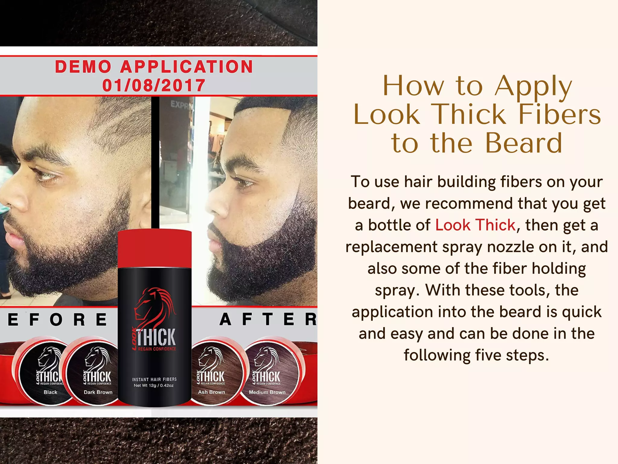 Look thick's Hair Fibers For Beard | PDF
