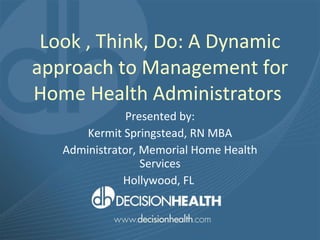 Look Think Do 0809 | PPT