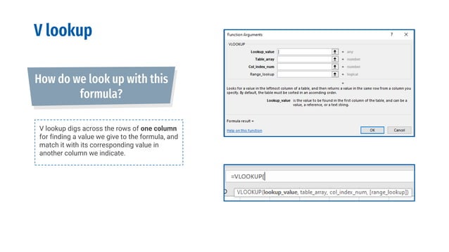 Lookup functions, Part 1.pdf | Computing | Technology & Computing