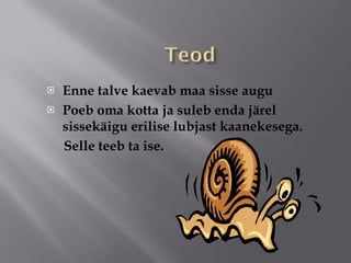 Loomad talvel[1] | PPT