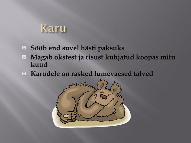 Loomad talvel[1] | PPT