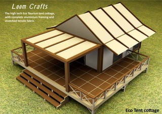 Loom Craftss Insta Prefab Cottages & Eco Tents | PDF