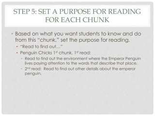 Setting a Purpose for Reading - LUSD Staff Development Day Grades3-5 ...