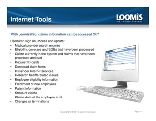 Loomis Presentation | PPT