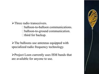 Google's LOON Project | PPT