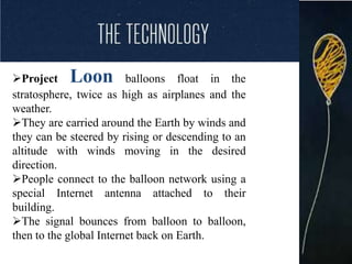 Google's LOON Project | PPT