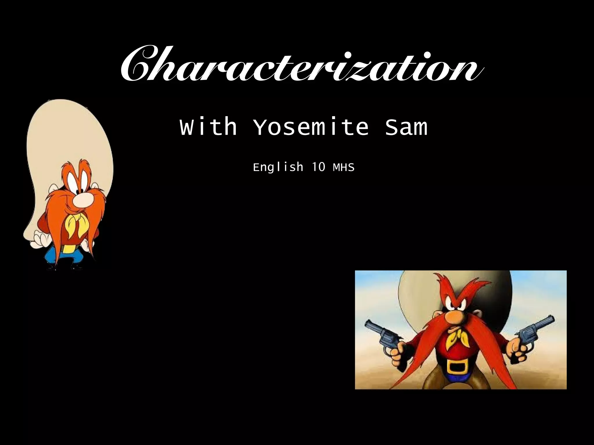 Looney tunes Yoesmite Sam | PPT | Arms & Ammunition | Sensitive Topics