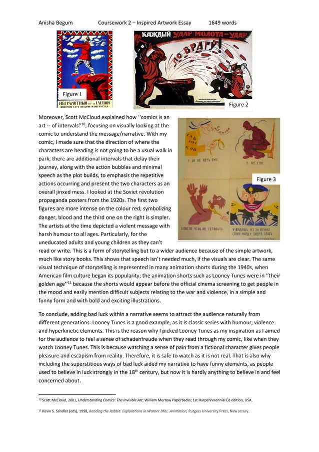 Looney tunes inspired essay bad luck | PDF