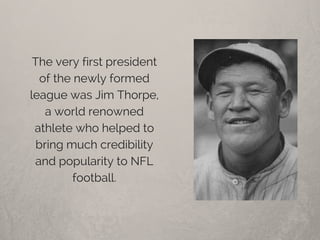 history of nfl | PPT