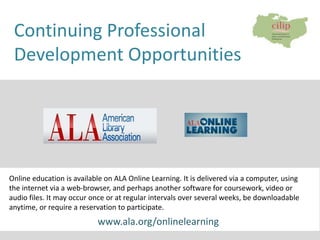 CILIPinKent_Opportunities for CPD | PPT