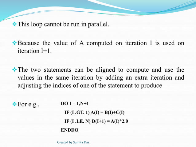 Loop alignment | PPT