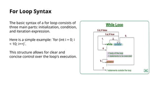 Loop And For Loop in C++ language .pptx