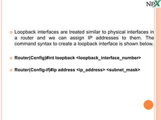 Loopback | PPT