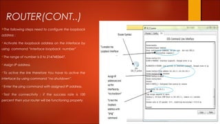 Loopback address | PPT
