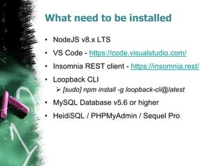 LoopbackJS the intro | PPT