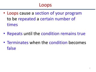 Loop c++ | PPT