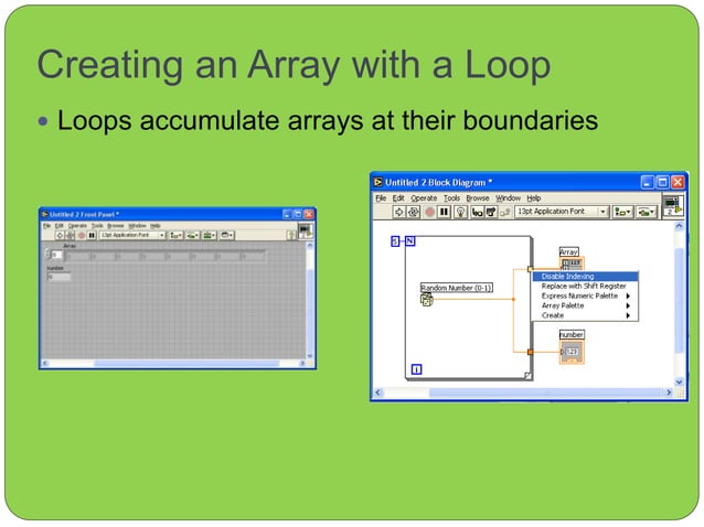 Loop Concept And Array Ppt