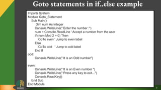 Loop control statements | PPTX