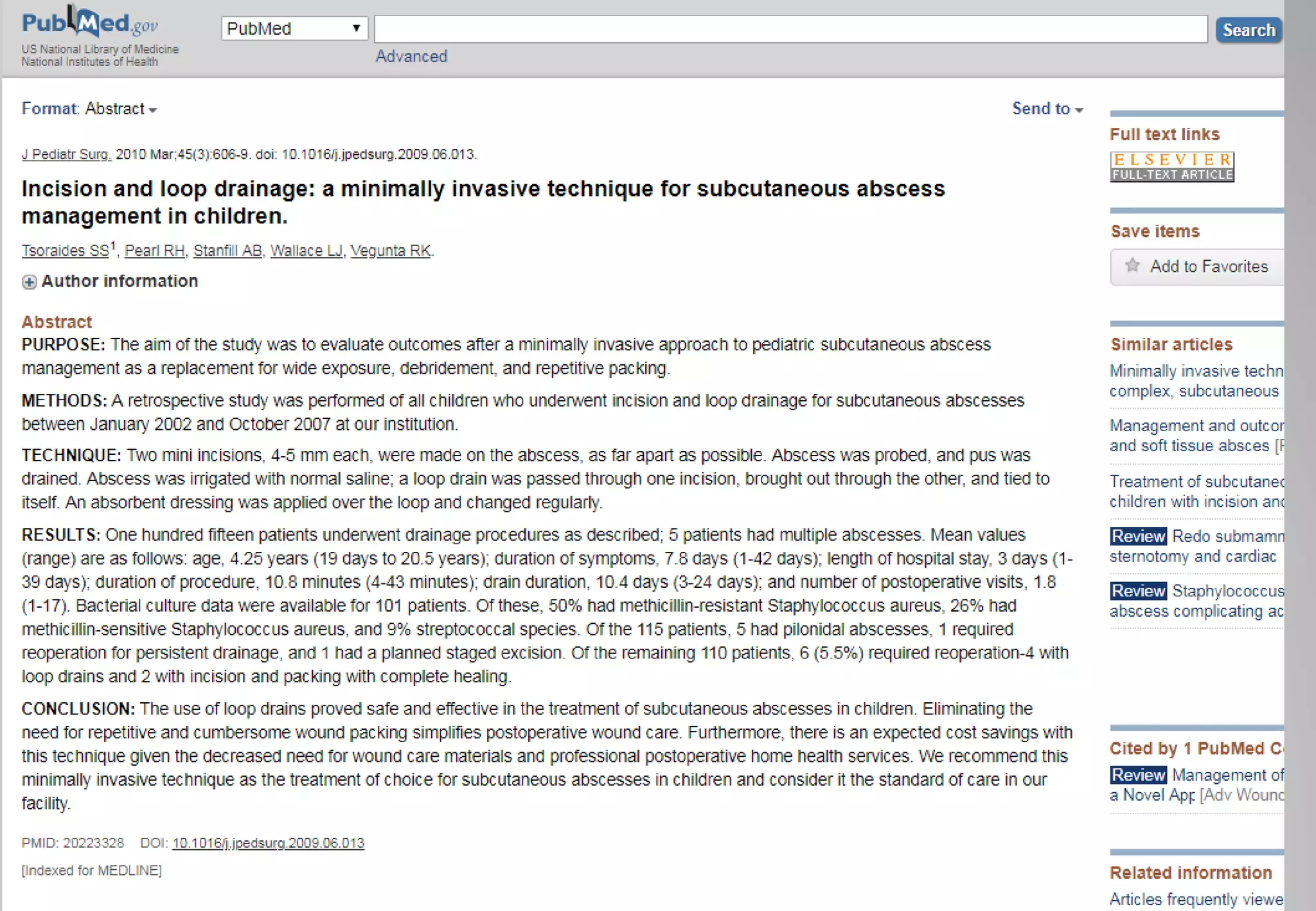 Loop drainage of Abscess | PPTX