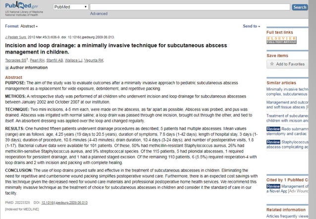 Loop drainage of Abscess | PPTX